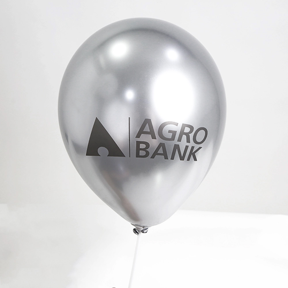 Agrobank Balloon with stick | Black